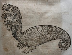 Lernaean Hydra | Mythical Creature Edward Worth LIbrary